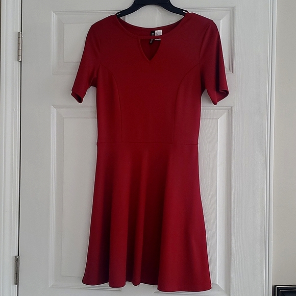 H&M | Dresses | Hm Red Dress | Poshmark